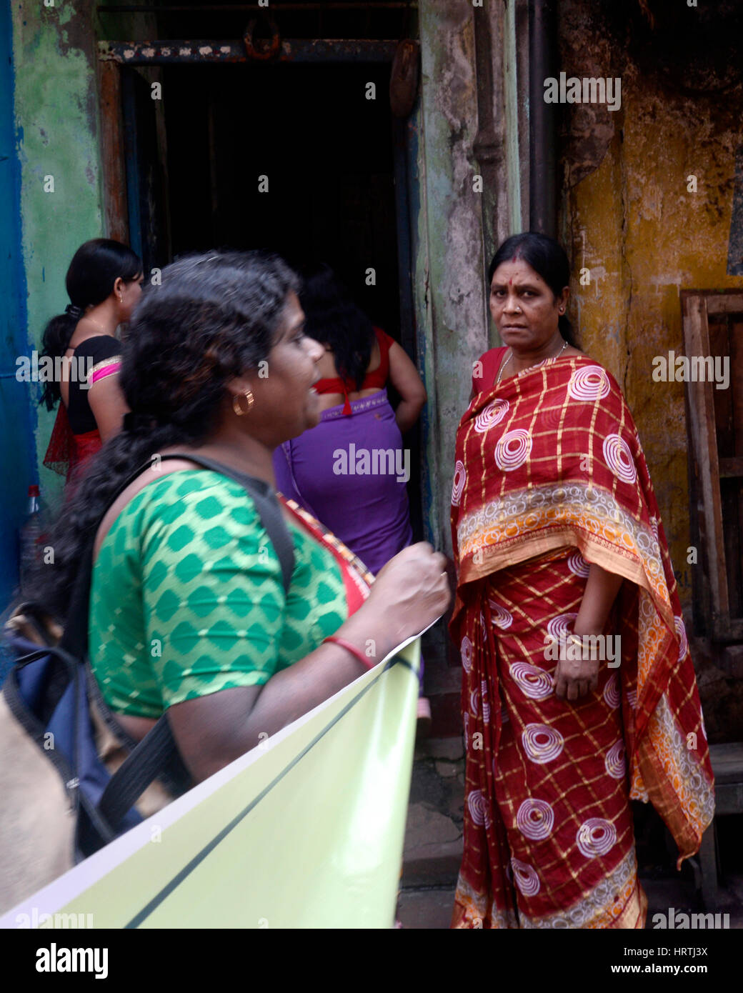 Kolkata India 03rd Mar 2017 Sex Worker And Activist Of Durbar