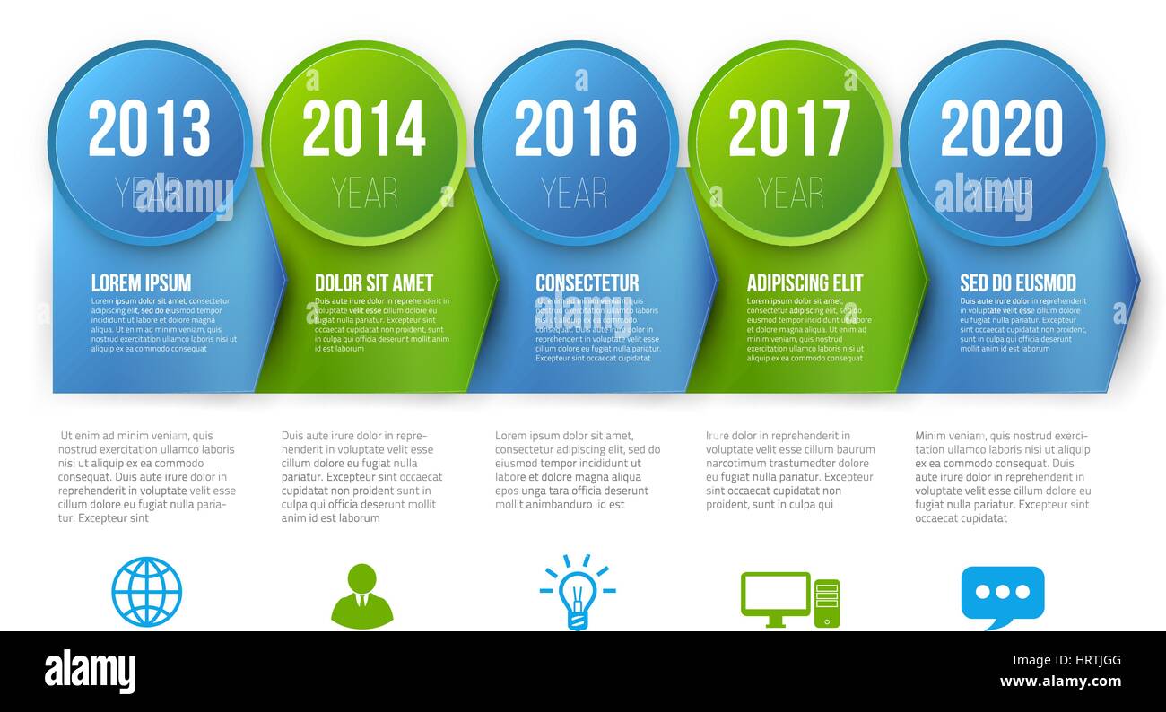 Infographics history hi-res stock photography and images - Alamy