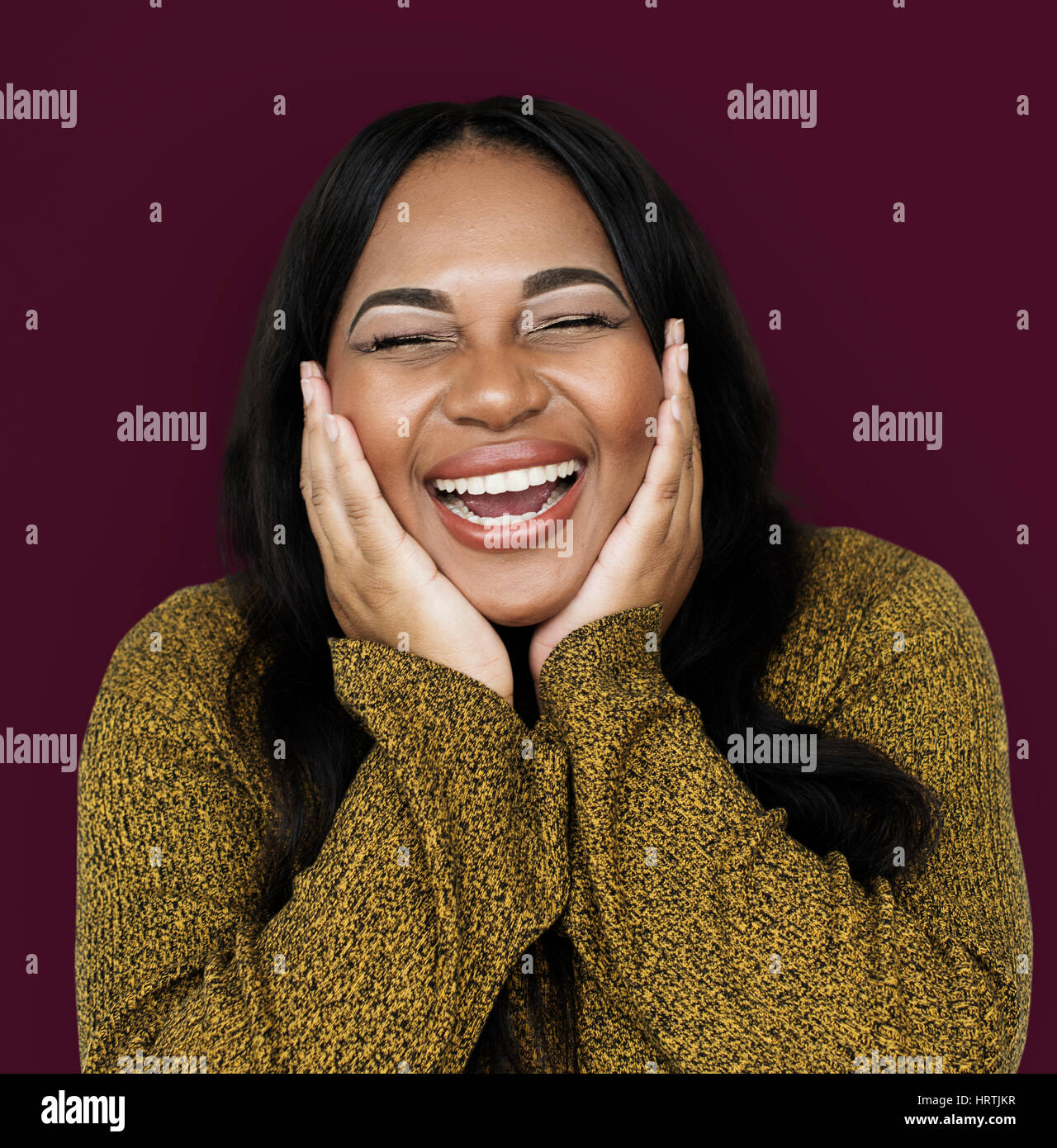 Studio Shoot People Portrait Concept Stock Photo - Alamy