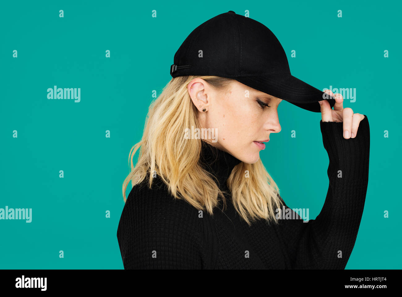 Woman Confidence Self Esteem Portrait Concept Stock Photo - Alamy