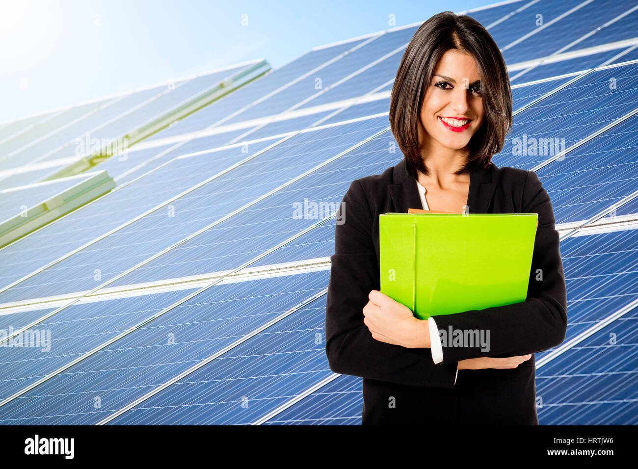 Business woman power hi-res stock photography and images - Alamy