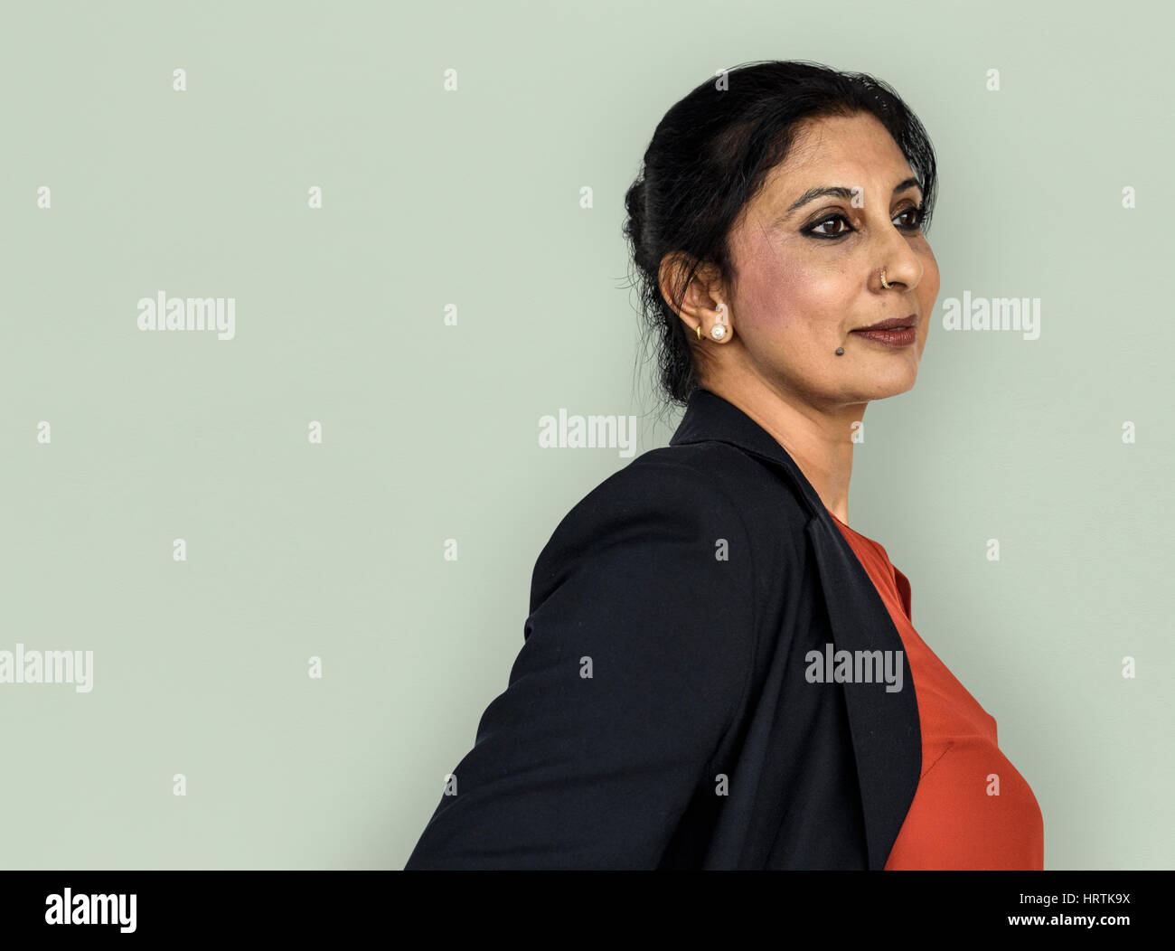 Woman Confidence Self Esteem Portrait Concept Stock Photo - Alamy