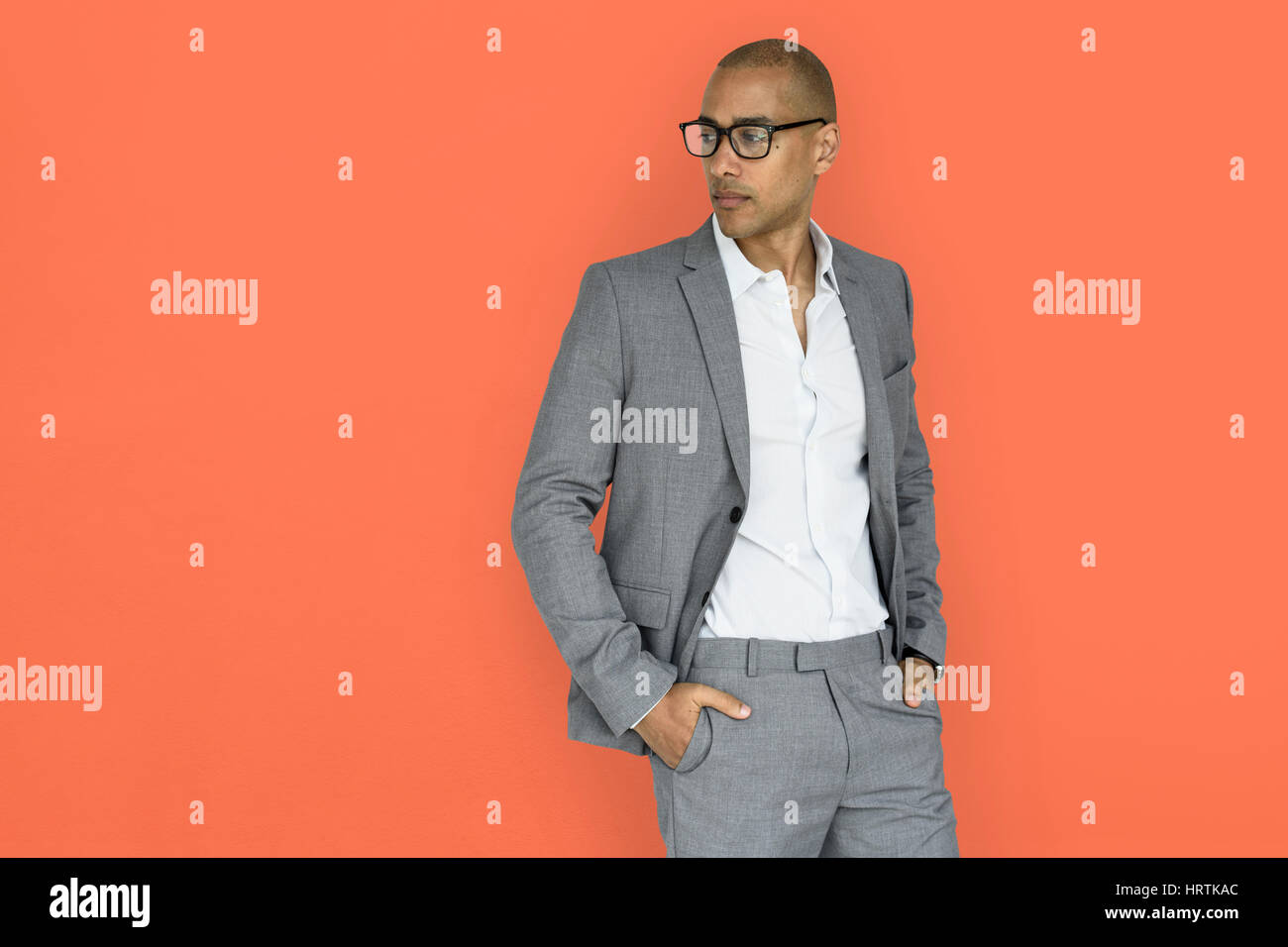 Man Confidence Self Esteem Portrait Concept Stock Photo - Alamy