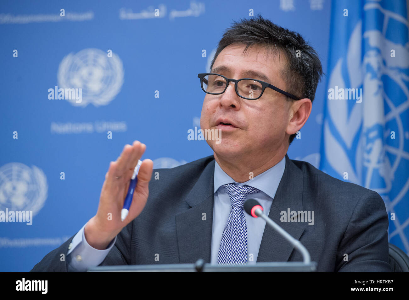 Jorge Rios, Chief of the Global Programme for Combatting Wildlife and ...