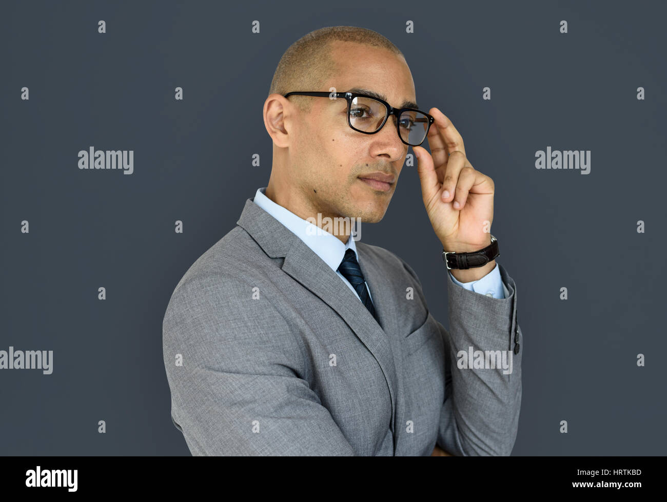 Man Confidence Self Esteem Portrait Concept Stock Photo - Alamy