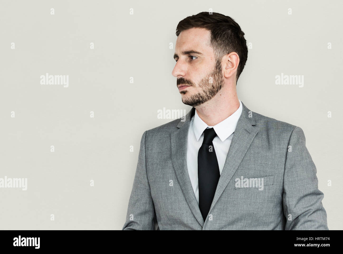 Caucasian business man studio hi-res stock photography and images - Alamy