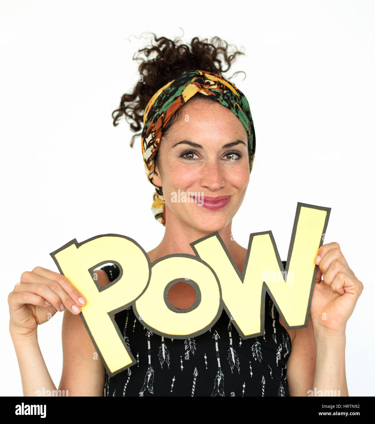 Studio People Shoot Portrait Isolated on White Stock Photo - Alamy