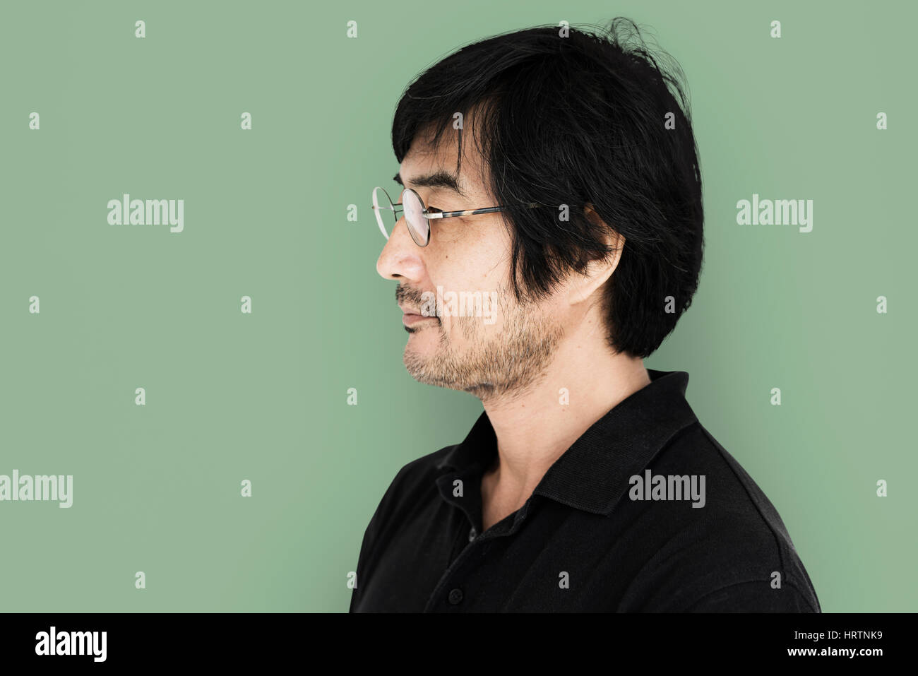 Studio People Model Shoot Race Man Male Stock Photo - Alamy