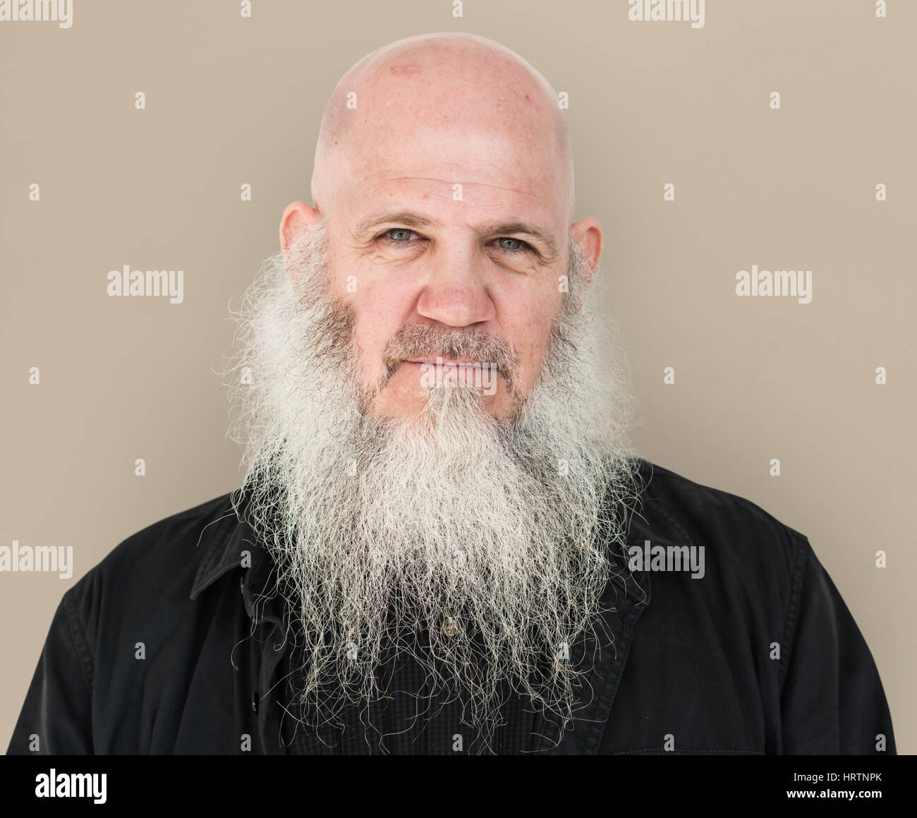Man bald shaved head expression hi-res stock photography and images - Alamy