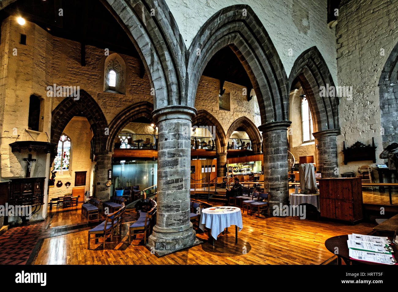 All Saints in Herefd is a place for worship or sustenance in the café ...