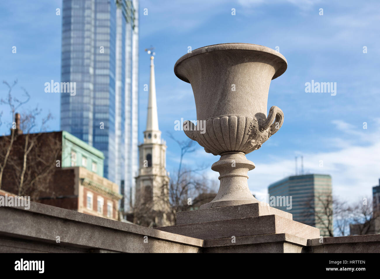 The Pot in the Boston Common Stock Photo - Alamy