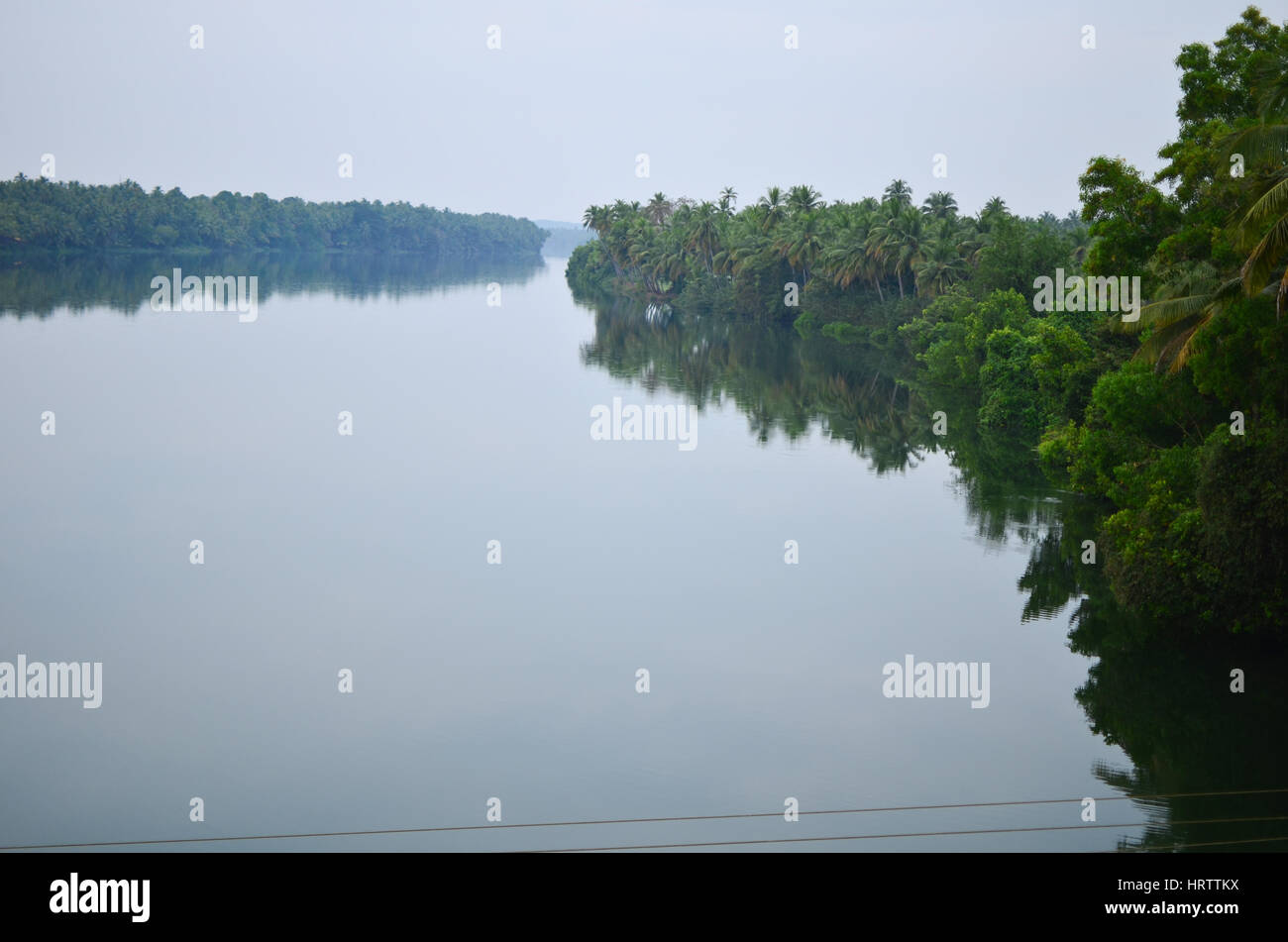 Beautiful landscape of rural India. Scene captured during a train ...