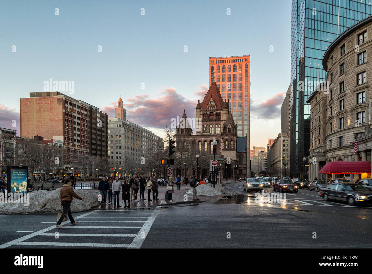 Copley square boston hi-res stock photography and images - Alamy