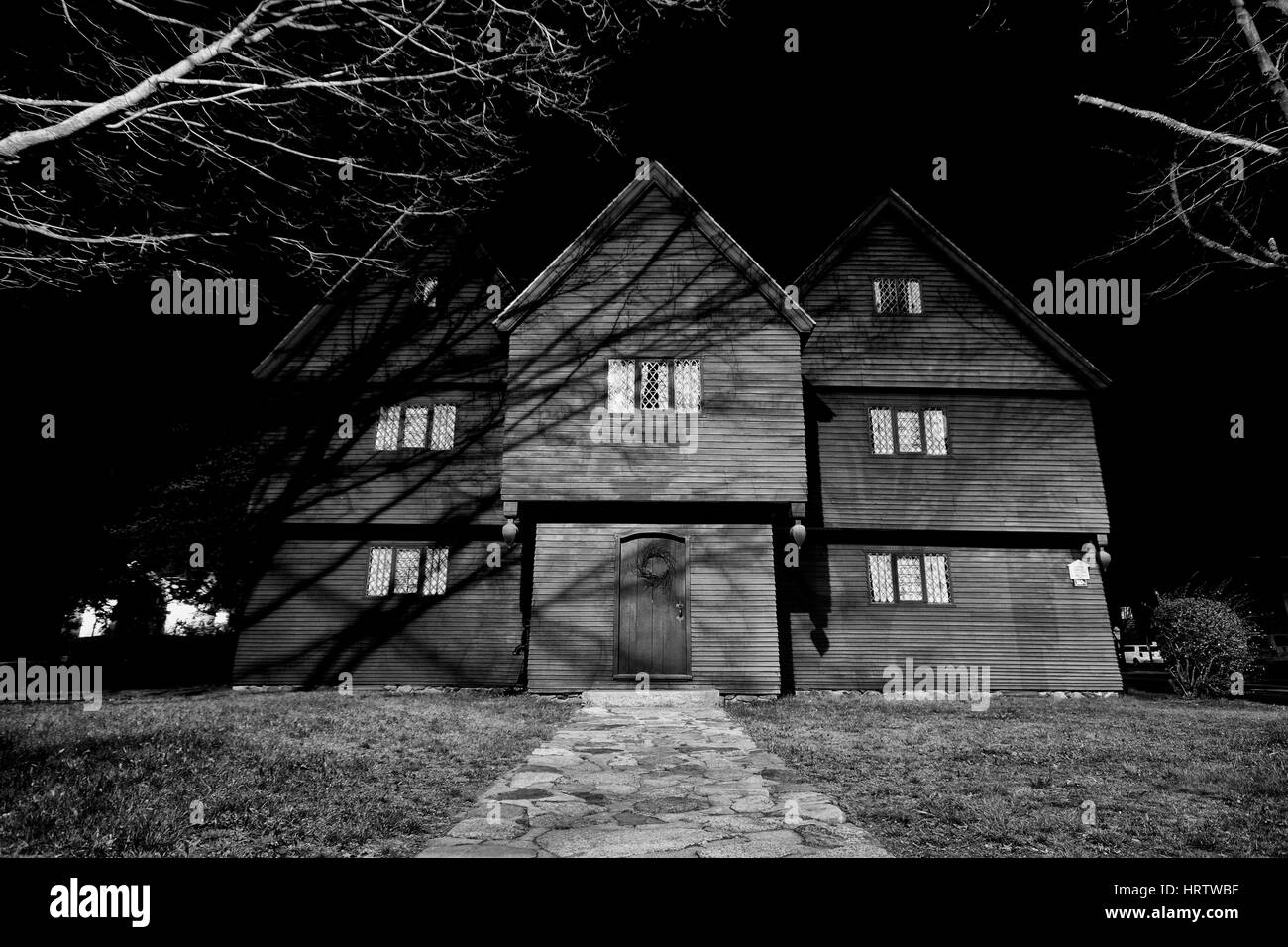 The Jonathan Corwin House in Salem, Massachusetts, known as The Witch ...