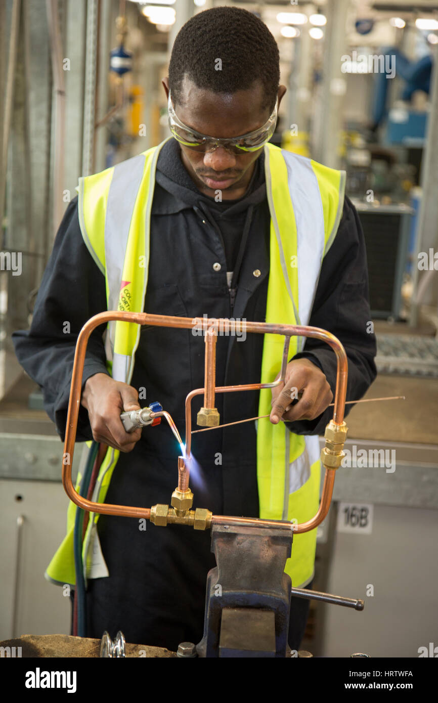 Welding apprentice hi-res stock photography and images - Alamy