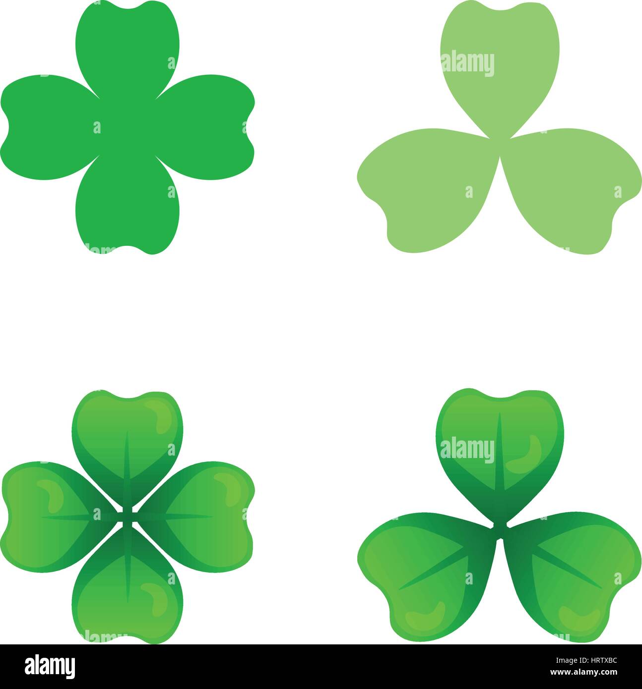 St Patricks Day Clover Clip Art