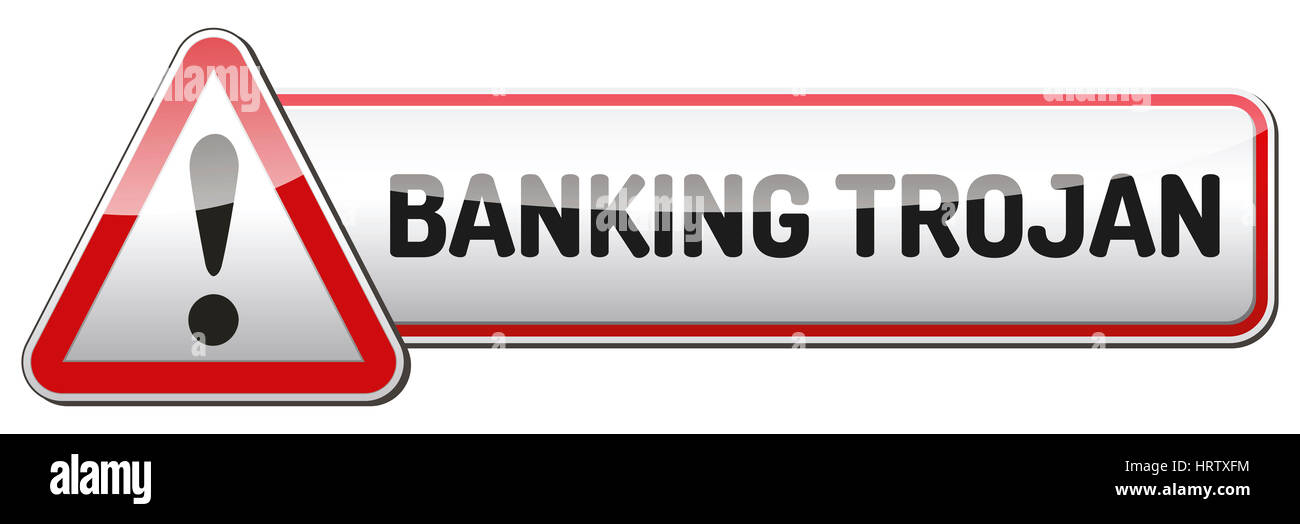 Banking Trojan - Warning sign - bank account hacking, email viruses and ...