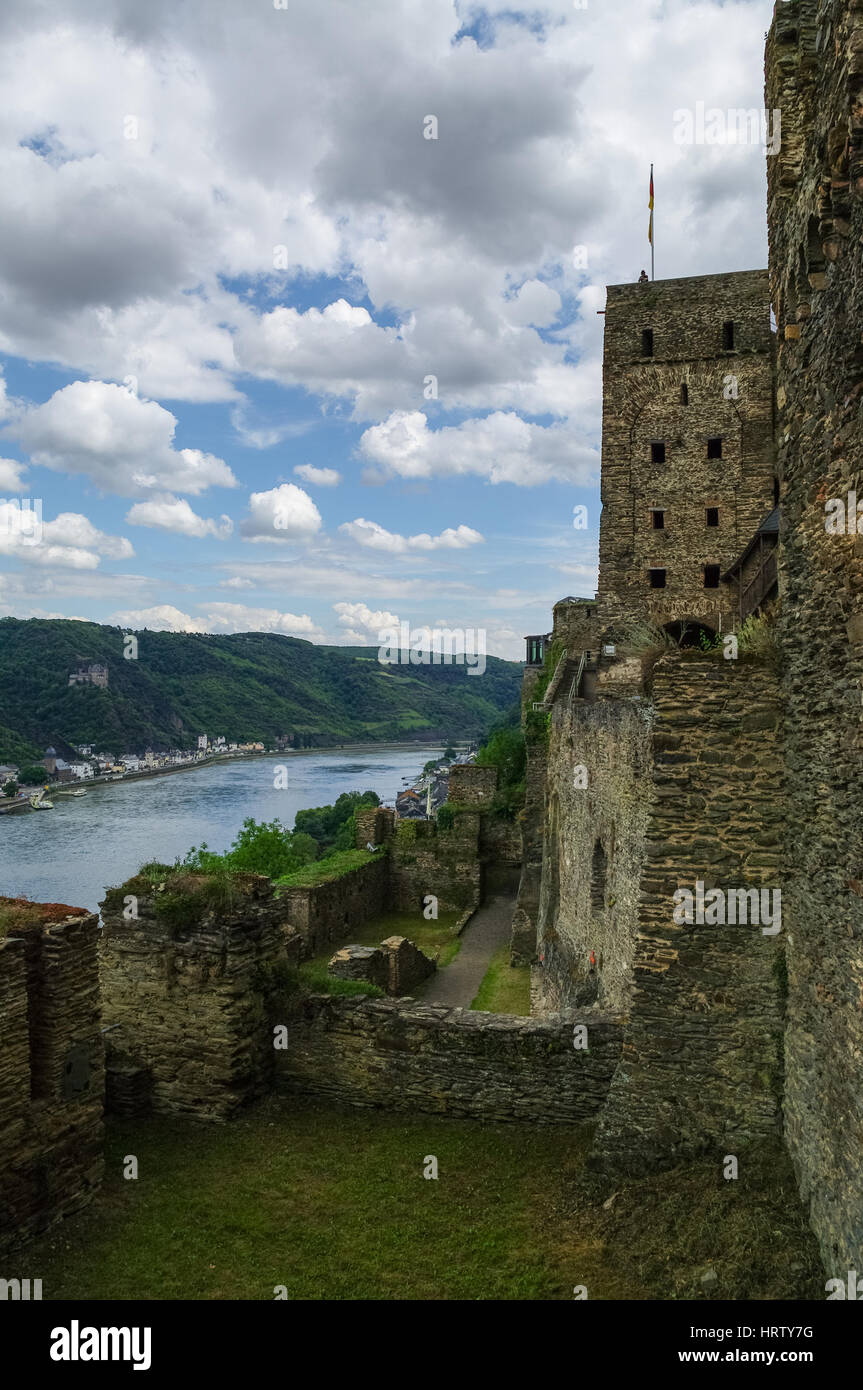 Rheinfels castle and fortress hi-res stock photography and images - Alamy