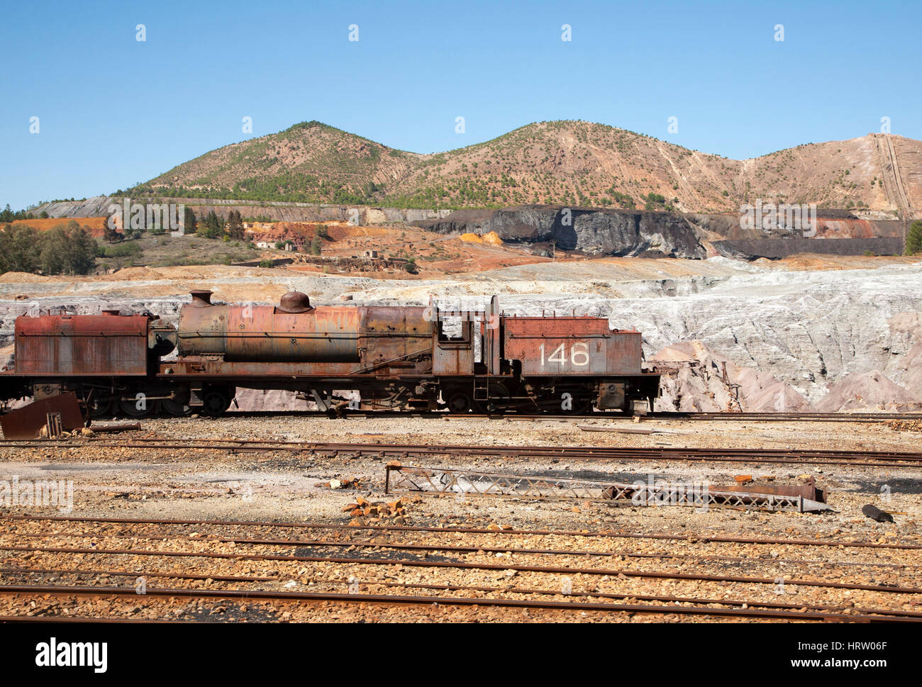 Riotinto train hi-res stock photography and images - Alamy