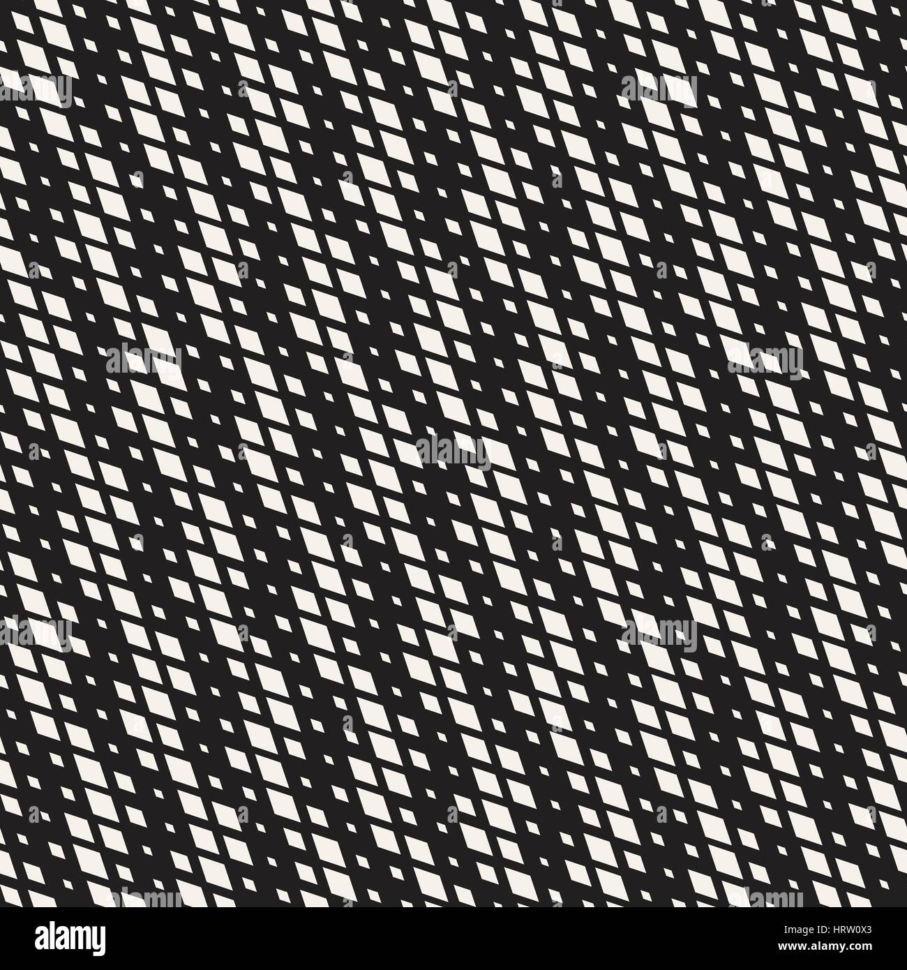 Repeating Rectangle Shape Halftone. Modern Geometric Lattice Texture ...