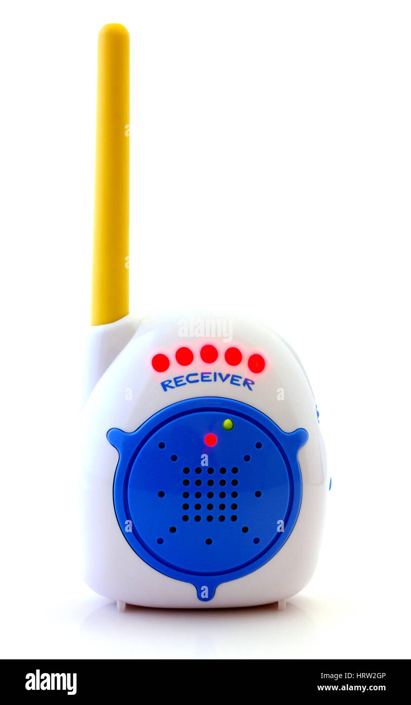 Babyphone isolated on white Stock Photo - Alamy