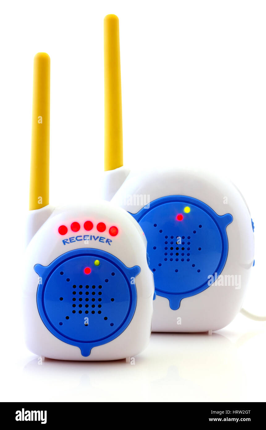 Babyphone isolated on white Stock Photo - Alamy