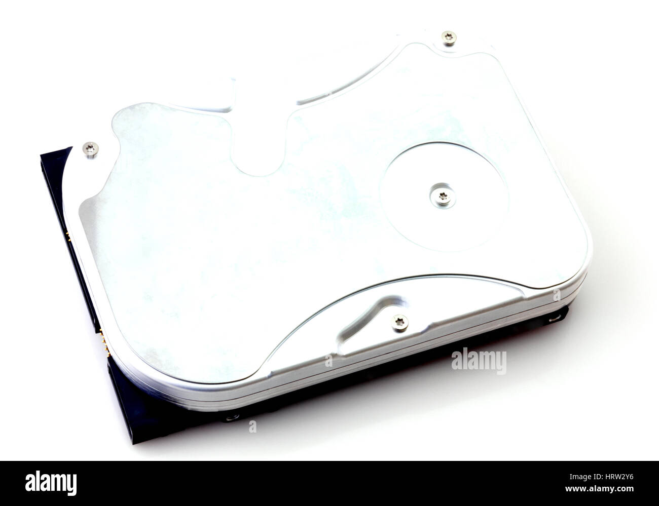Hard disk drive isolated on white Stock Photo - Alamy