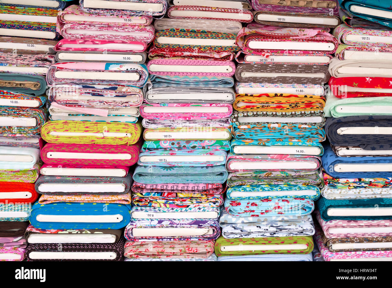 variety of textiles for background use Stock Photo - Alamy