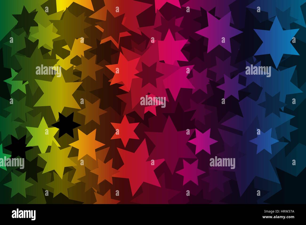 Colorful star shaped pattern Stock Vector Images - Alamy