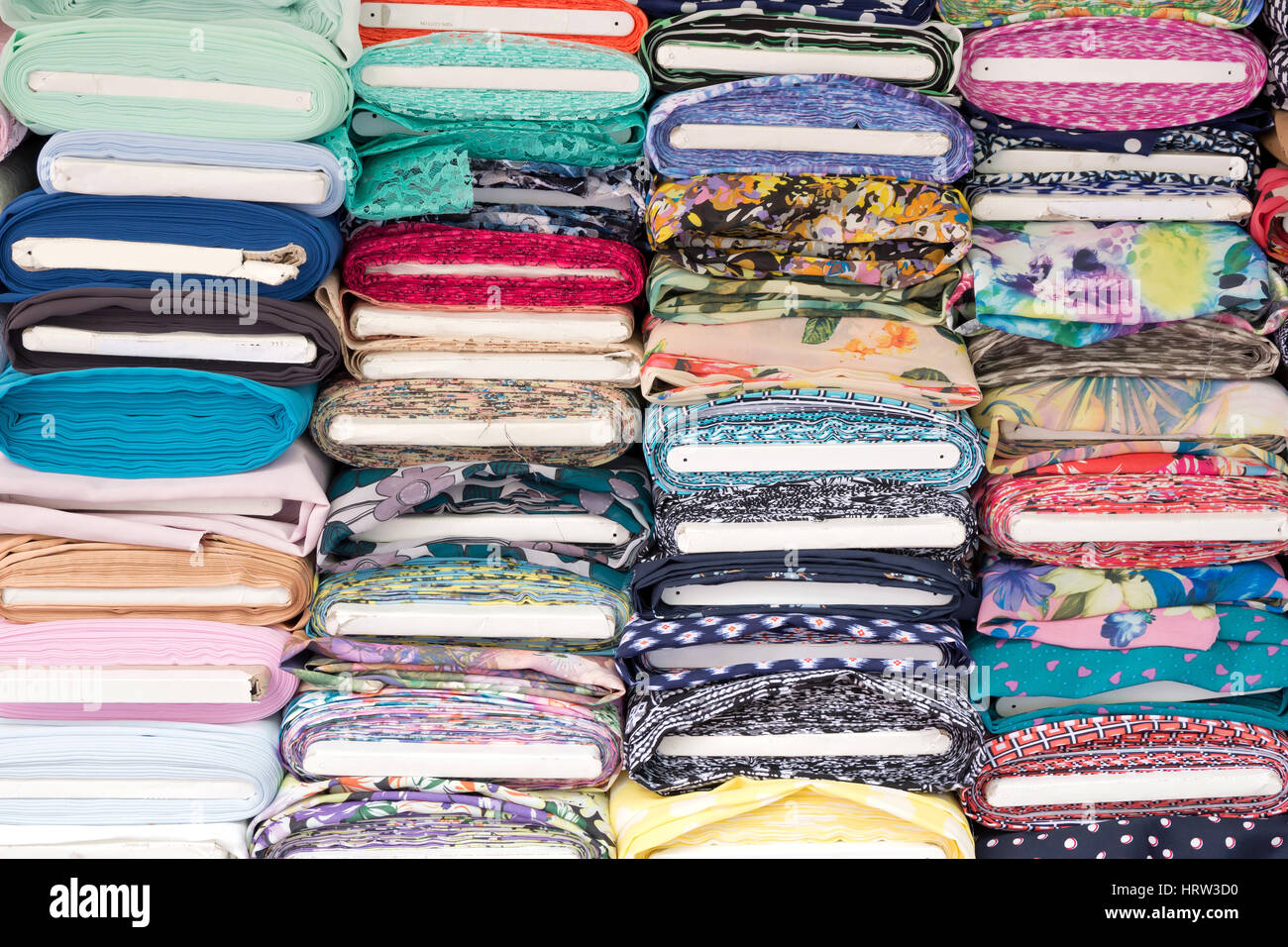 variety of textiles for background use Stock Photo - Alamy