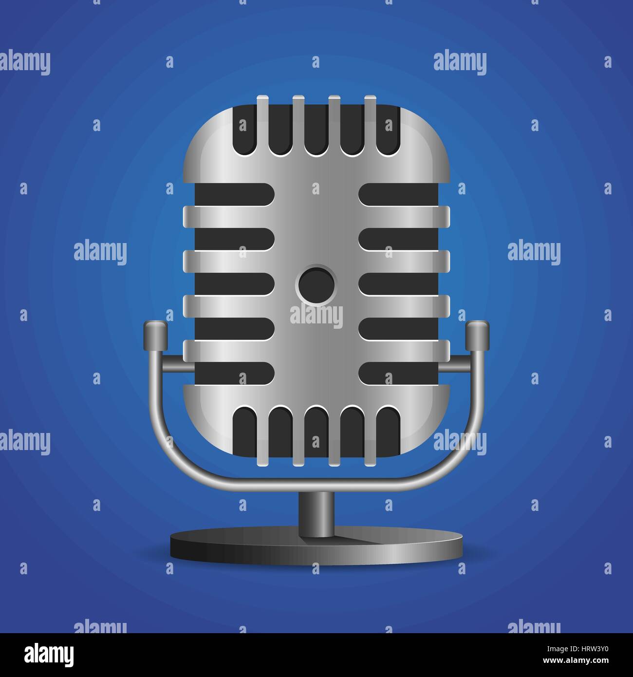 Vintage broadcast studio hi-res stock photography and images - Alamy