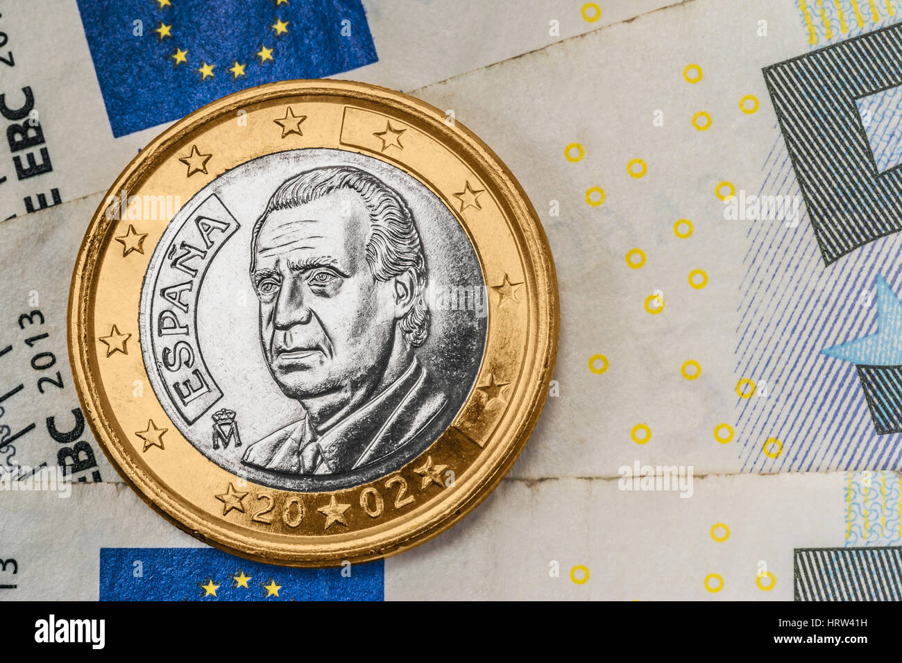 1 euro muenze hi-res stock photography and images - Alamy
