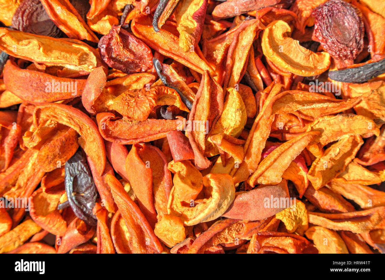 Drying various fruits closeup Stock Photo - Alamy