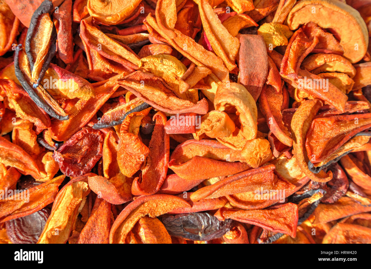 Drying various fruits closeup Stock Photo - Alamy