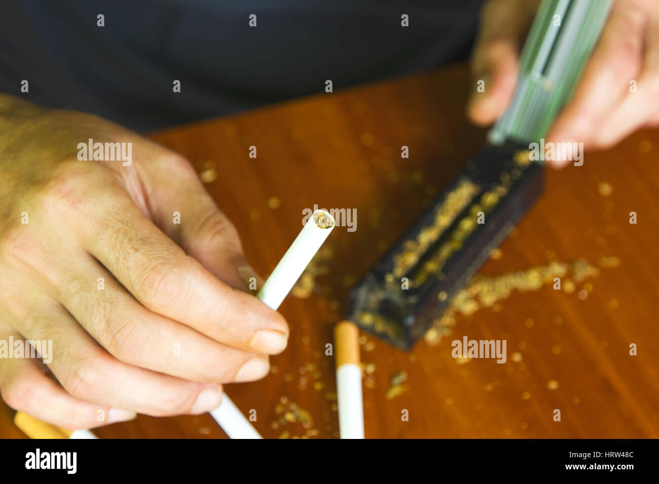 Unfiltered cigarette hi-res stock photography and images - Alamy