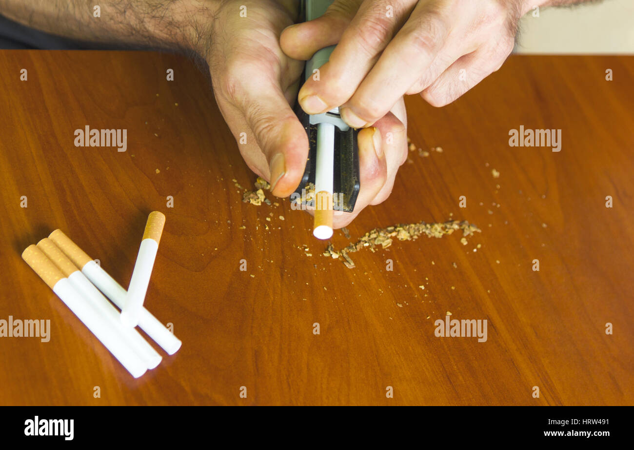 Unfiltered cigarette hi-res stock photography and images - Alamy