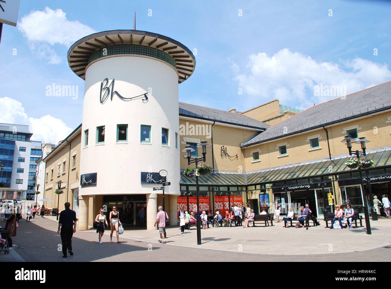 A branch of department store chain British Home Stores (BHS) at ...