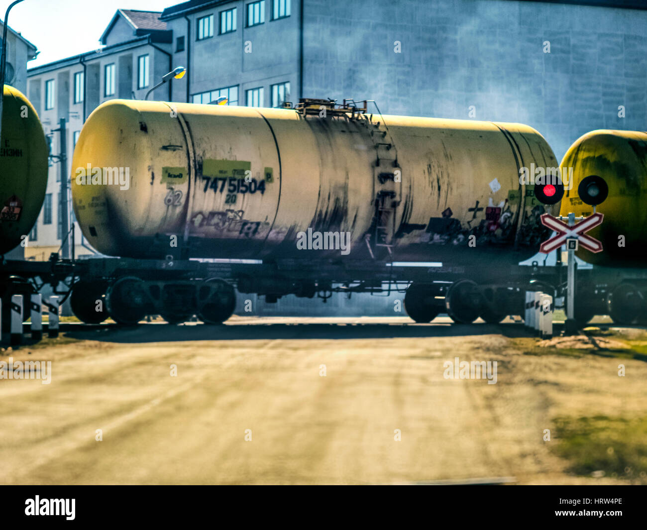 White rail tank car hi-res stock photography and images - Alamy