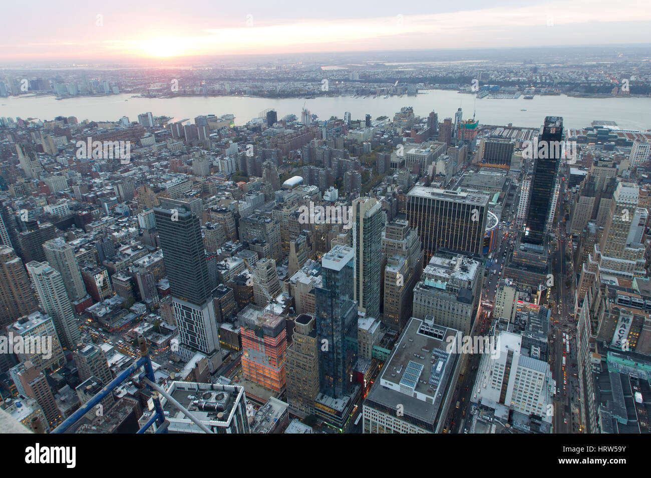 New York City from above Stock Photo - Alamy