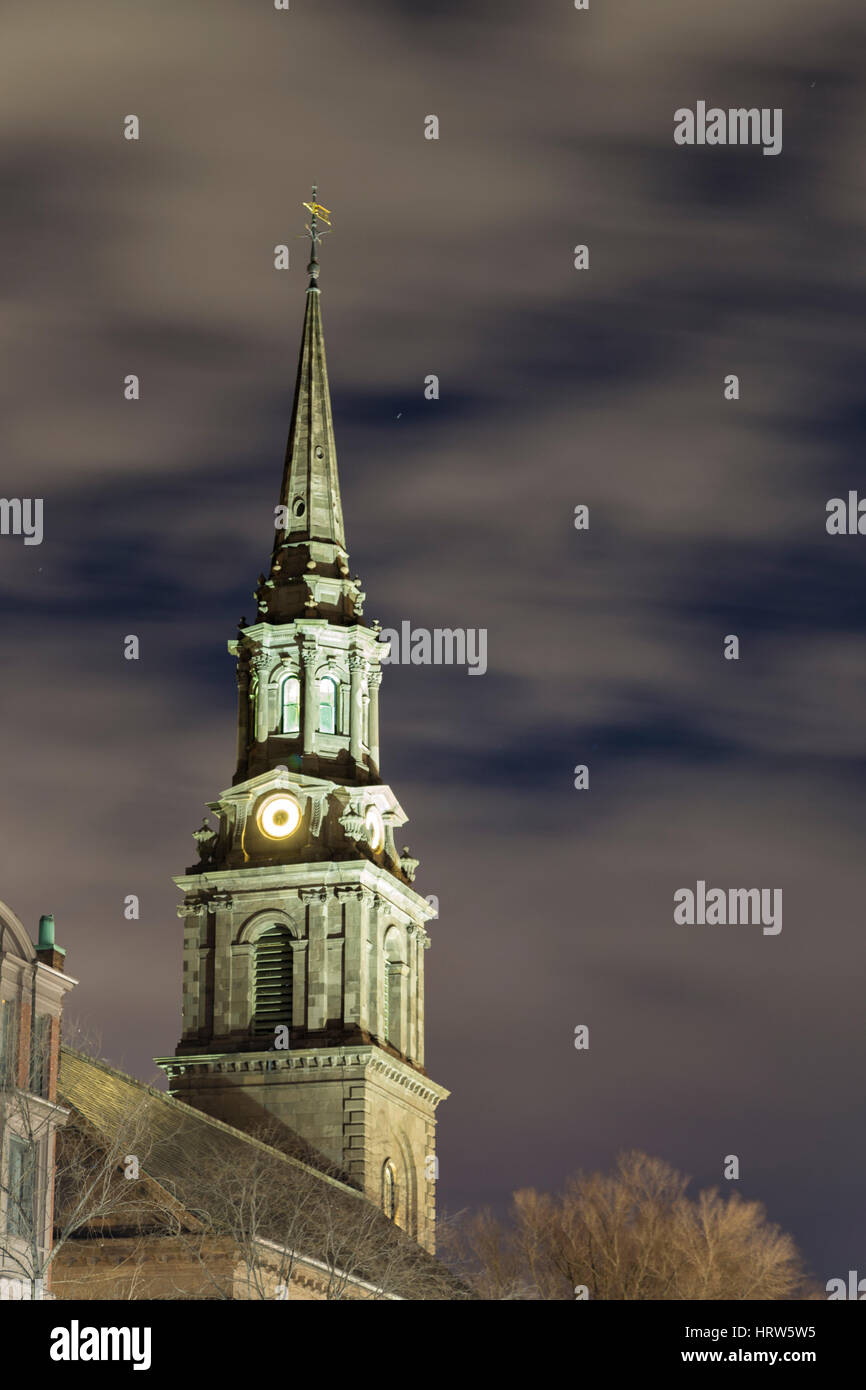 Pinnacle in the Night Stock Photo - Alamy