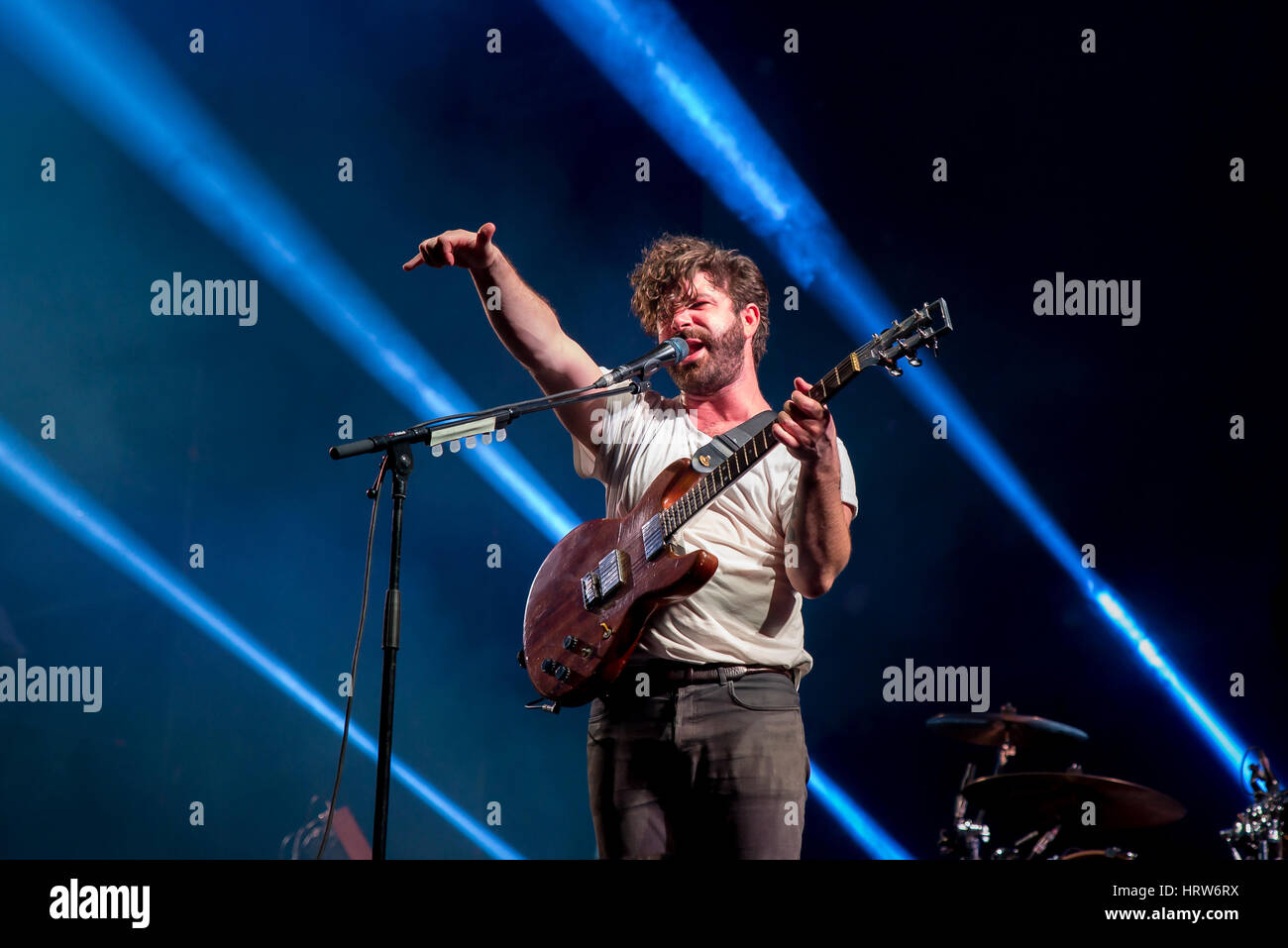 Foals live concert hi-res stock photography and images - Alamy