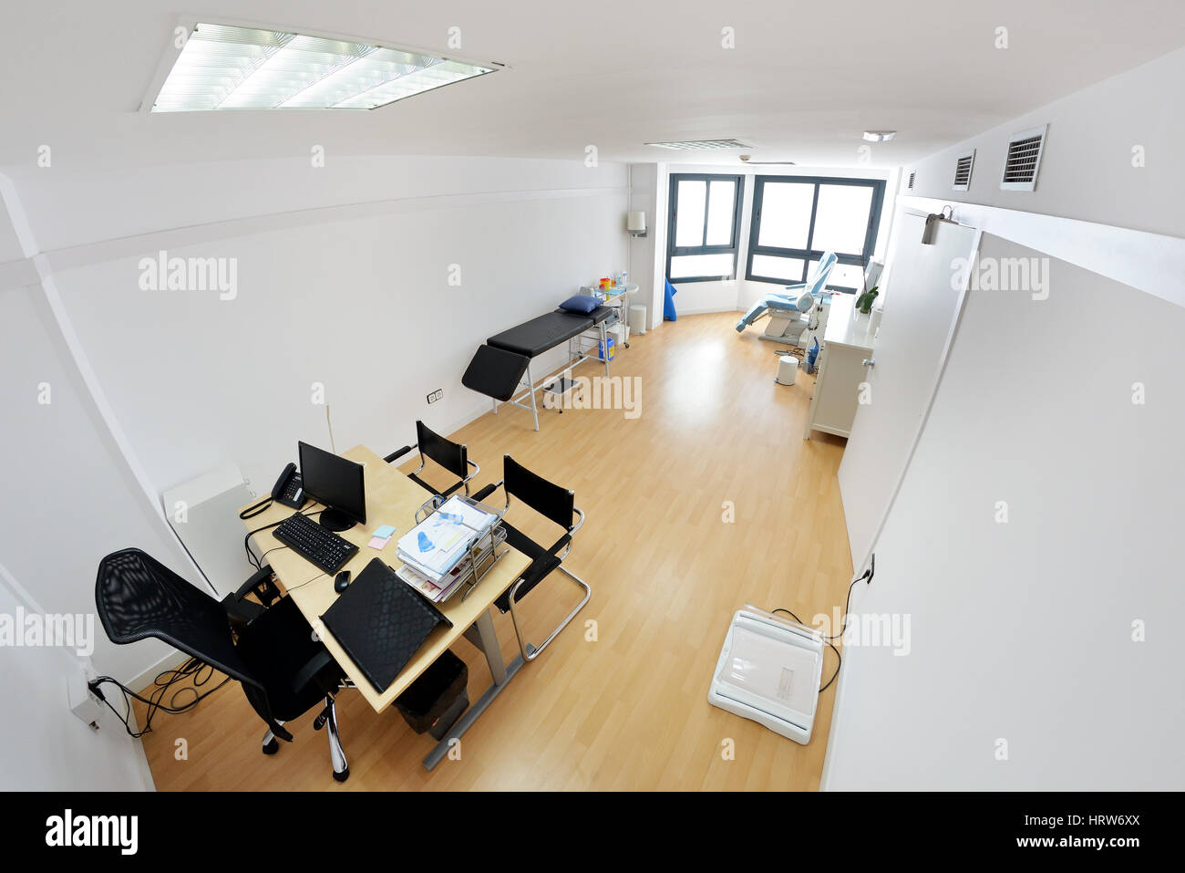 Empty medical office Stock Photo - Alamy