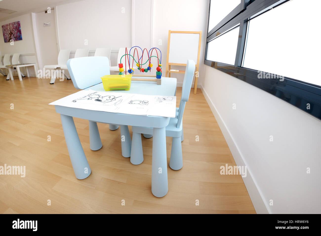 Waiting room for kids Stock Photo - Alamy