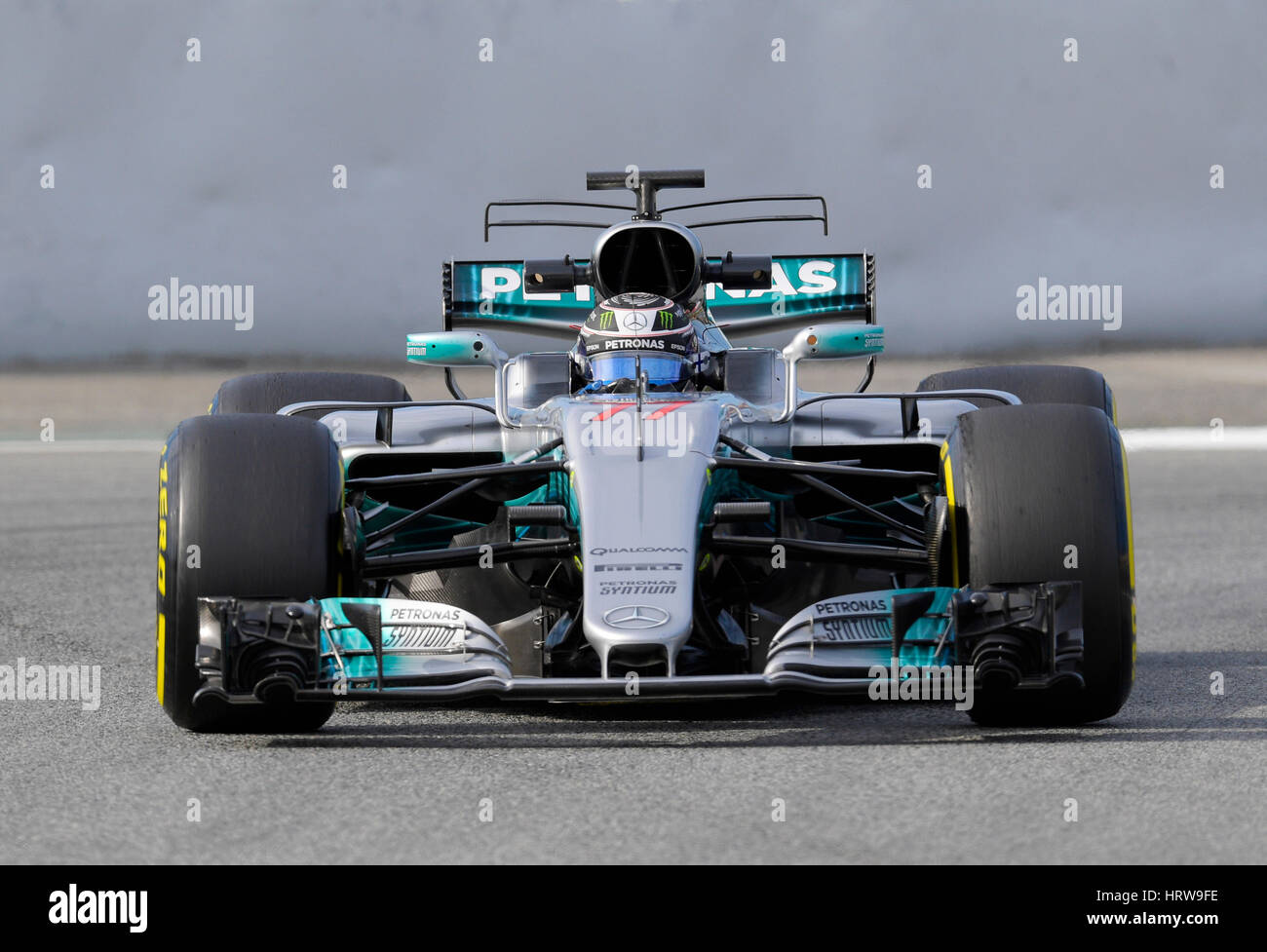 Mercedes benz f1 w08 eq power hi-res stock photography and images - Alamy
