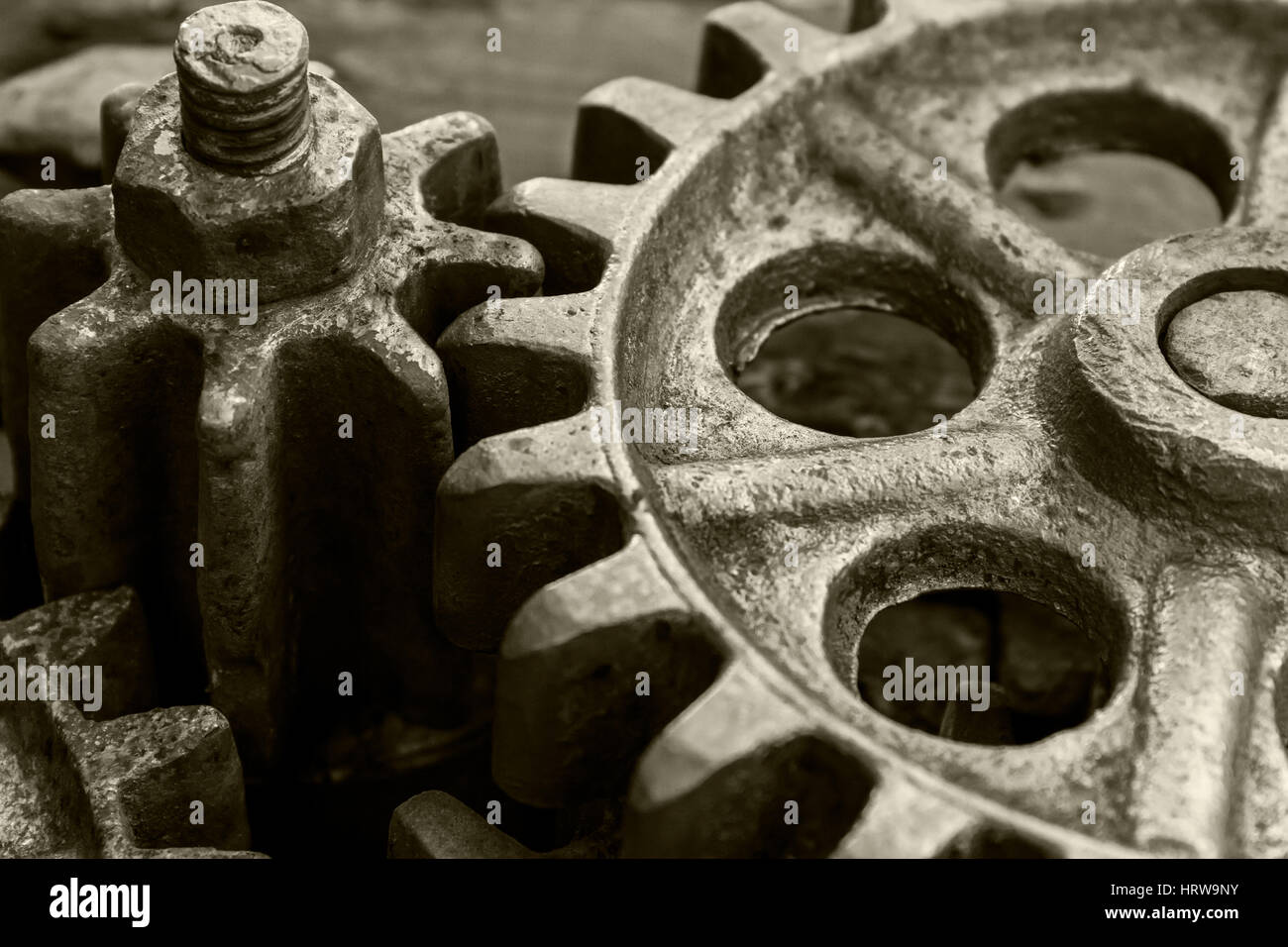 Broken factory machine hi-res stock photography and images - Alamy