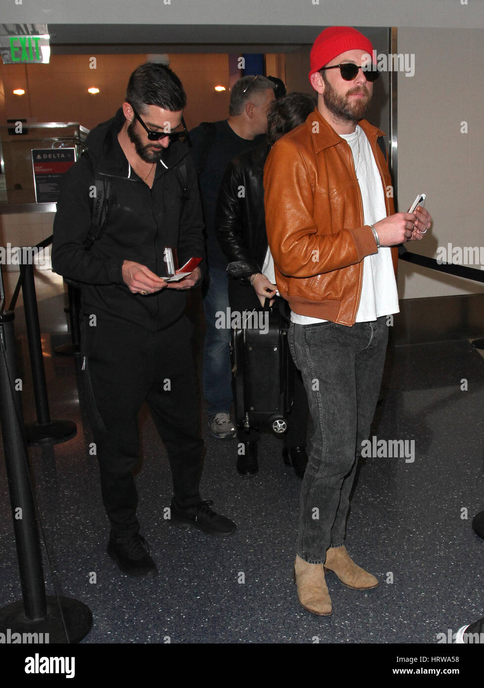 Kings of Leon brothers Caleb Followill and Jared Followill arrive at ...