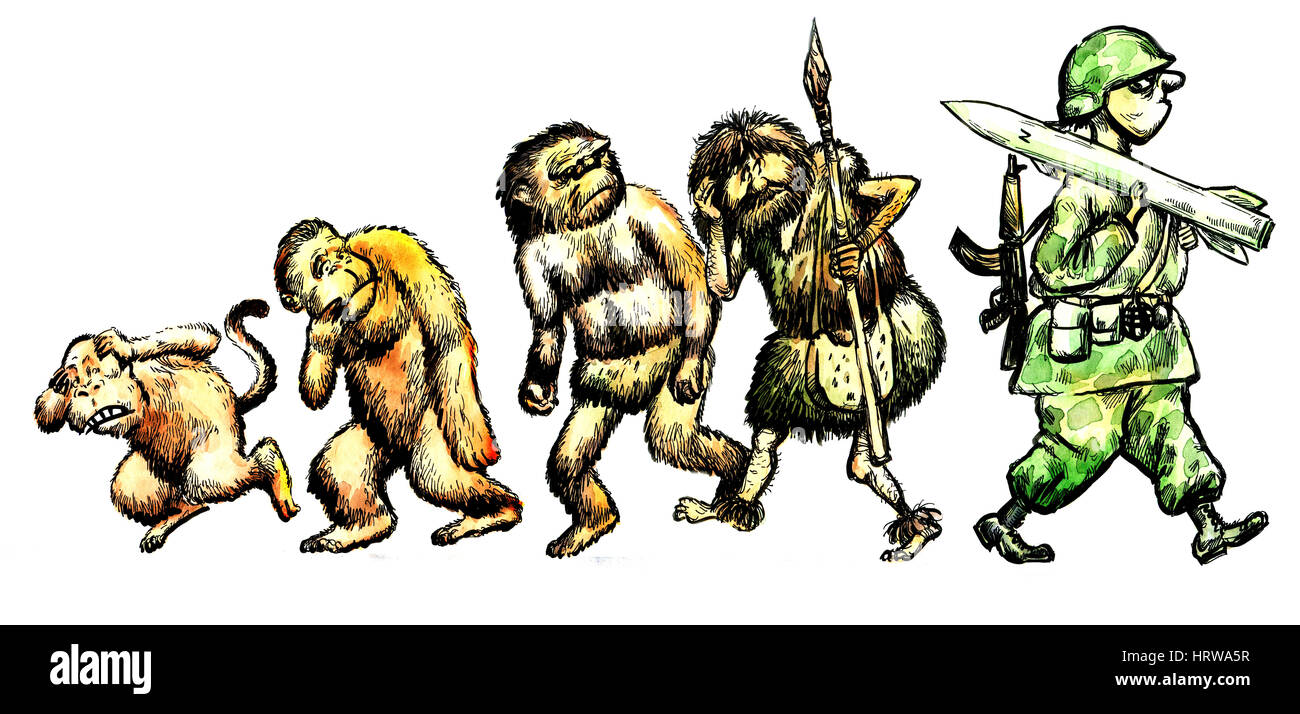 Soldier evolution hi-res stock photography and images - Alamy