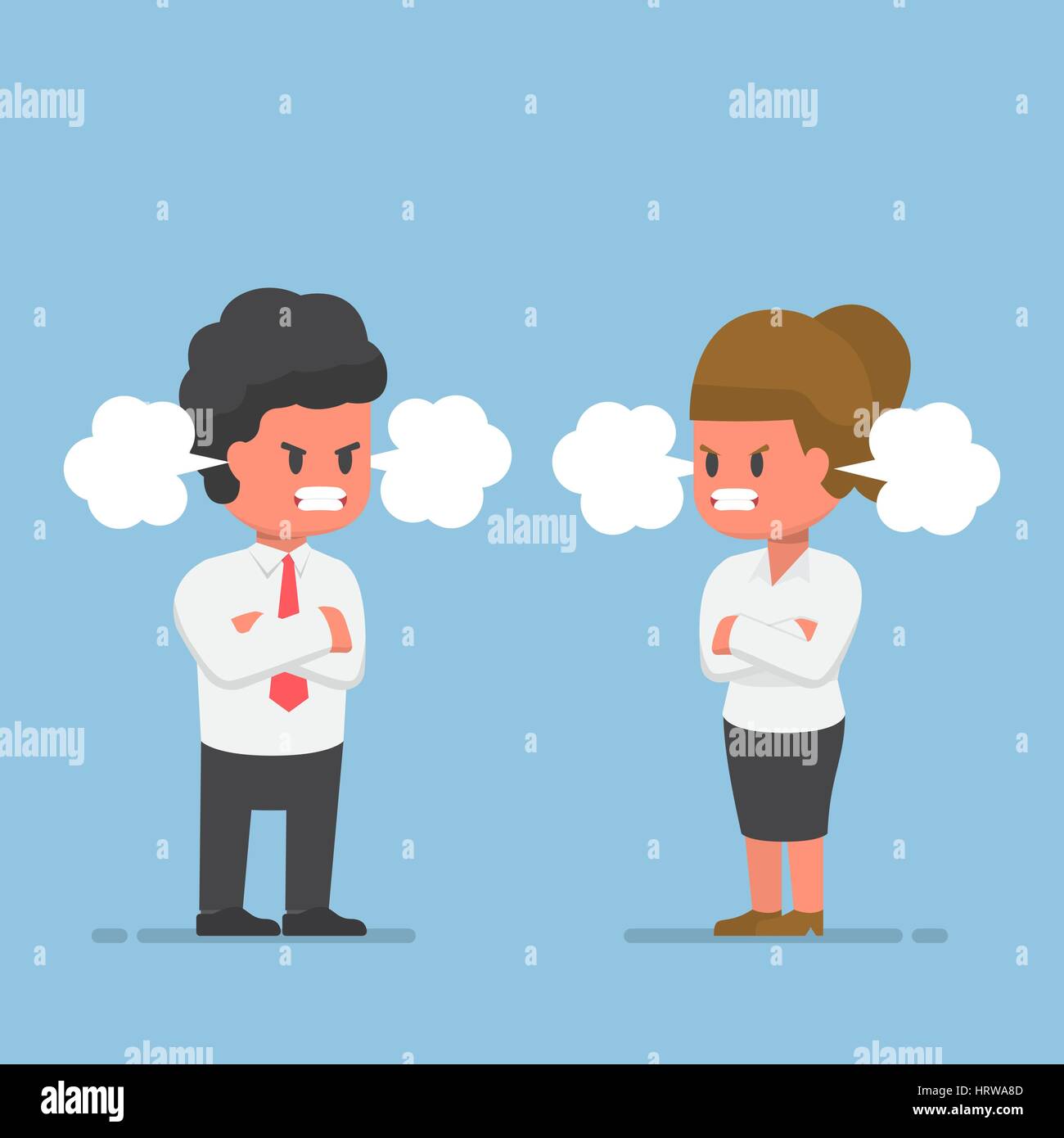 Cartoon people complaining hi-res stock photography and images - Alamy