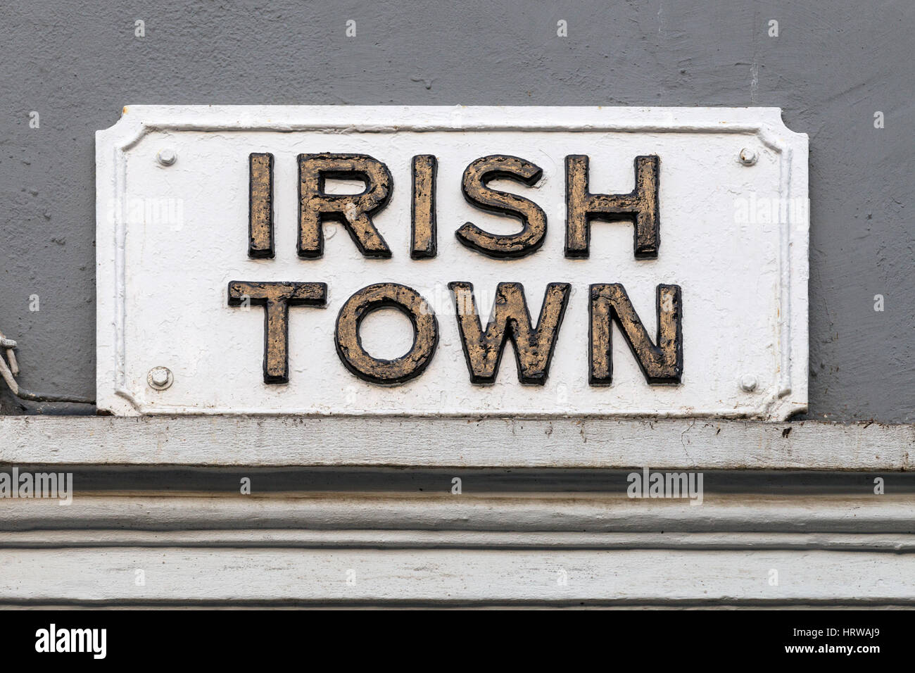 Irish signage hi-res stock photography and images - Alamy