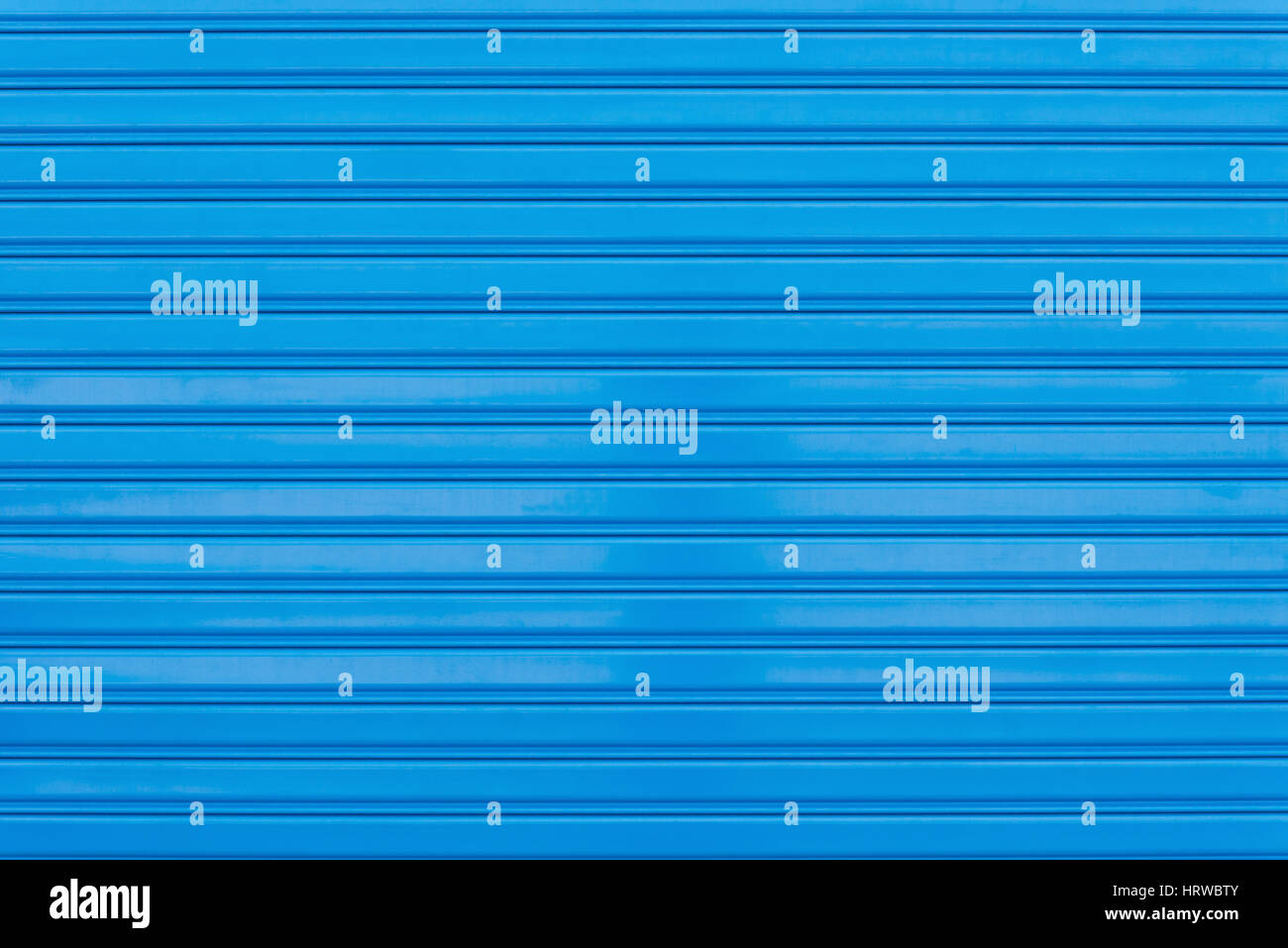 blue metal shutter door pattern Stock Photo - Alamy